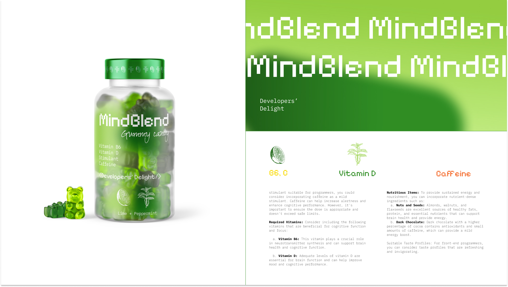 MindBlend Packaging Design